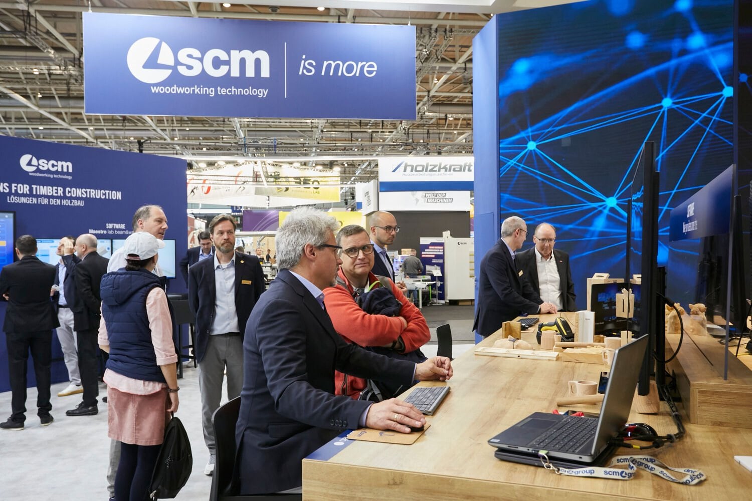 LIGNA 2025 démarre avec une forte affluence sur les stands SCM